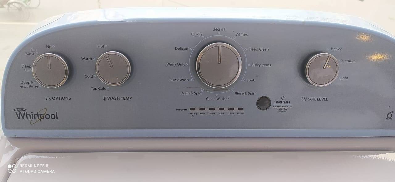 WHIRLPOOL 15KG INDUSTRIAL WASHING MACHINE