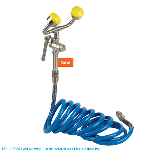 LSE1 A T CSS Eye/Face wash – Hand operated Flexible Pipe BD